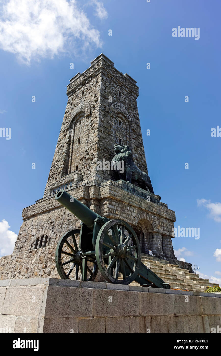 SHIPKA, BULGARIA - JULY 6, 2018: Monument to Liberty Shipka and Balkan ...