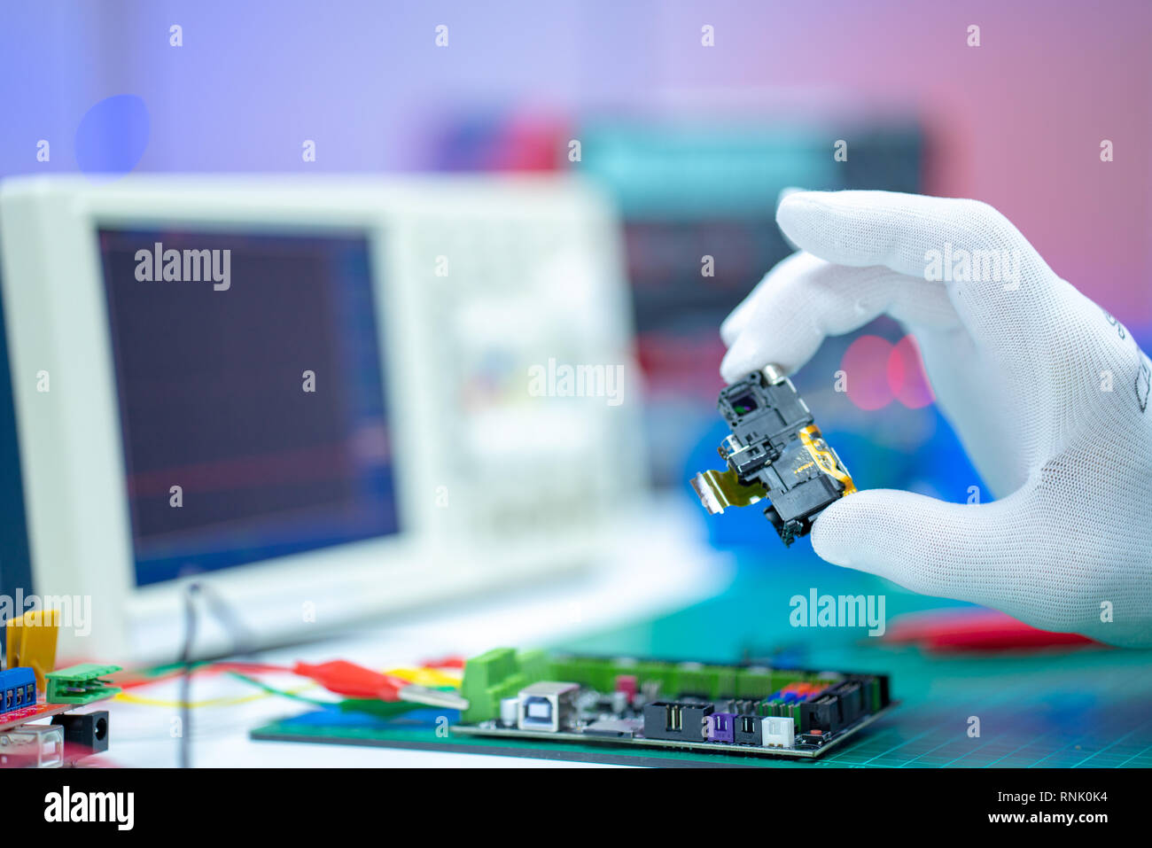 Development of electronic devices in the modern electronics laboratory ...