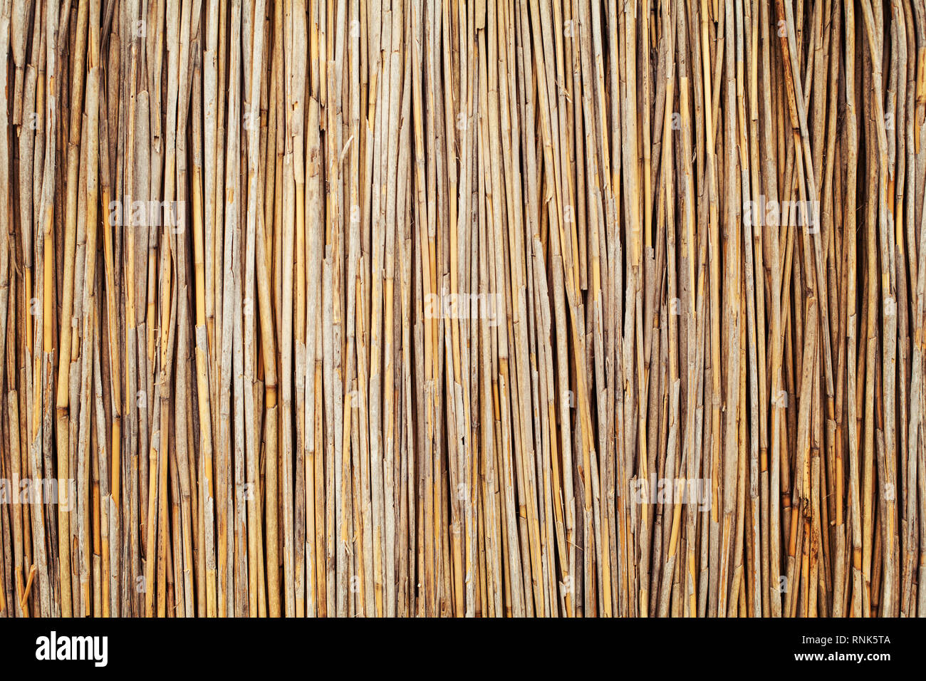 Bamboo mat background. Texture of old reed mat Stock Photo - Alamy