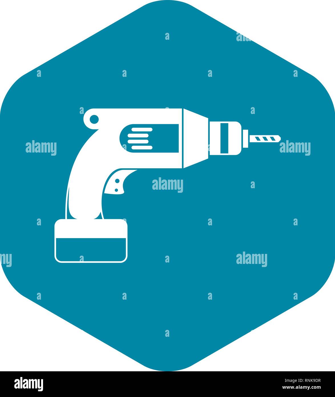 Single drill bit Stock Vector Images - Alamy
