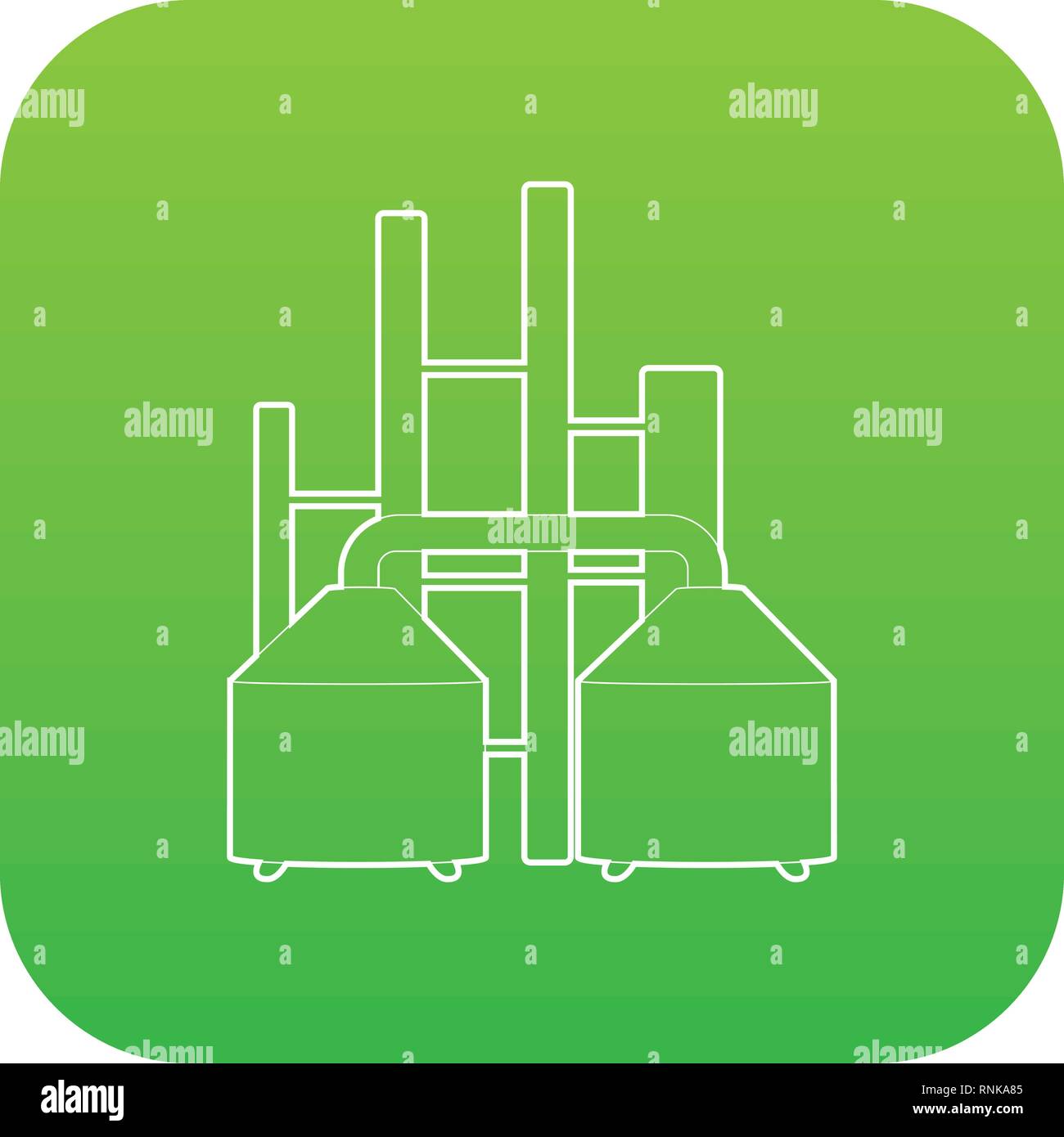 Tanks icon green vector Stock Vector Image & Art - Alamy