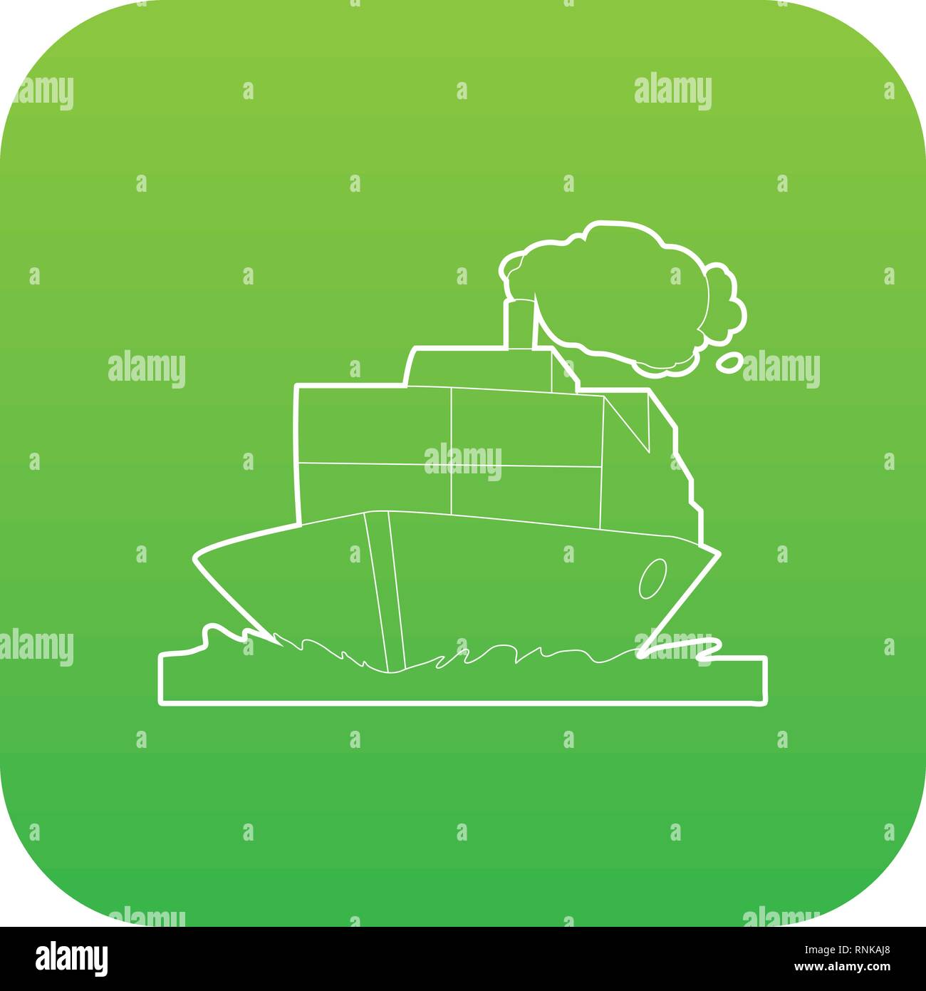 Red and green barge Stock Vector Images - Alamy