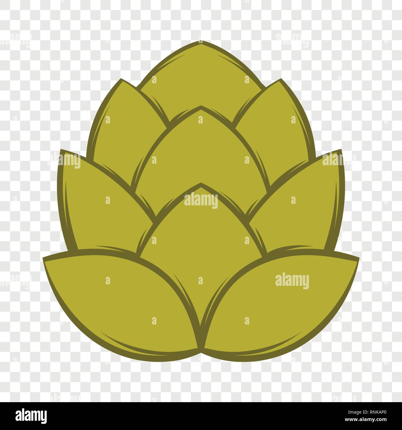 Hop cone icon, cartoon style Stock Vector Image & Art - Alamy