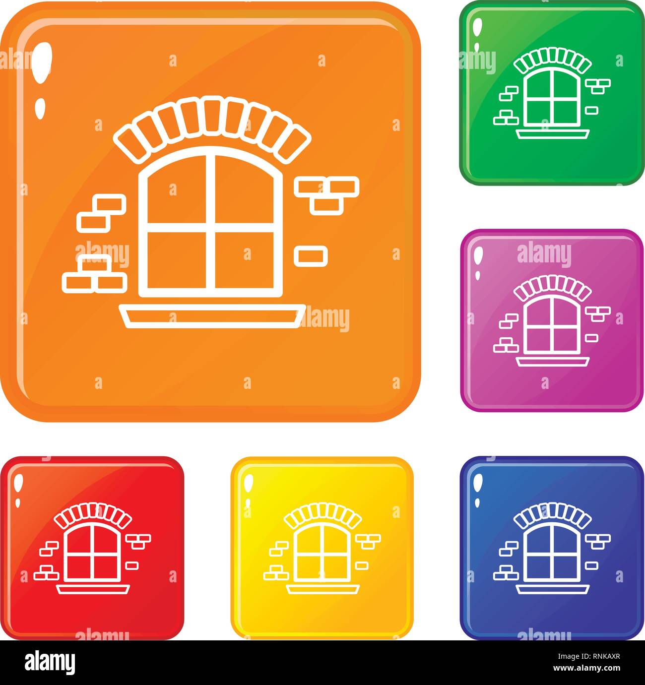 Small opening window Stock Vector Images - Alamy