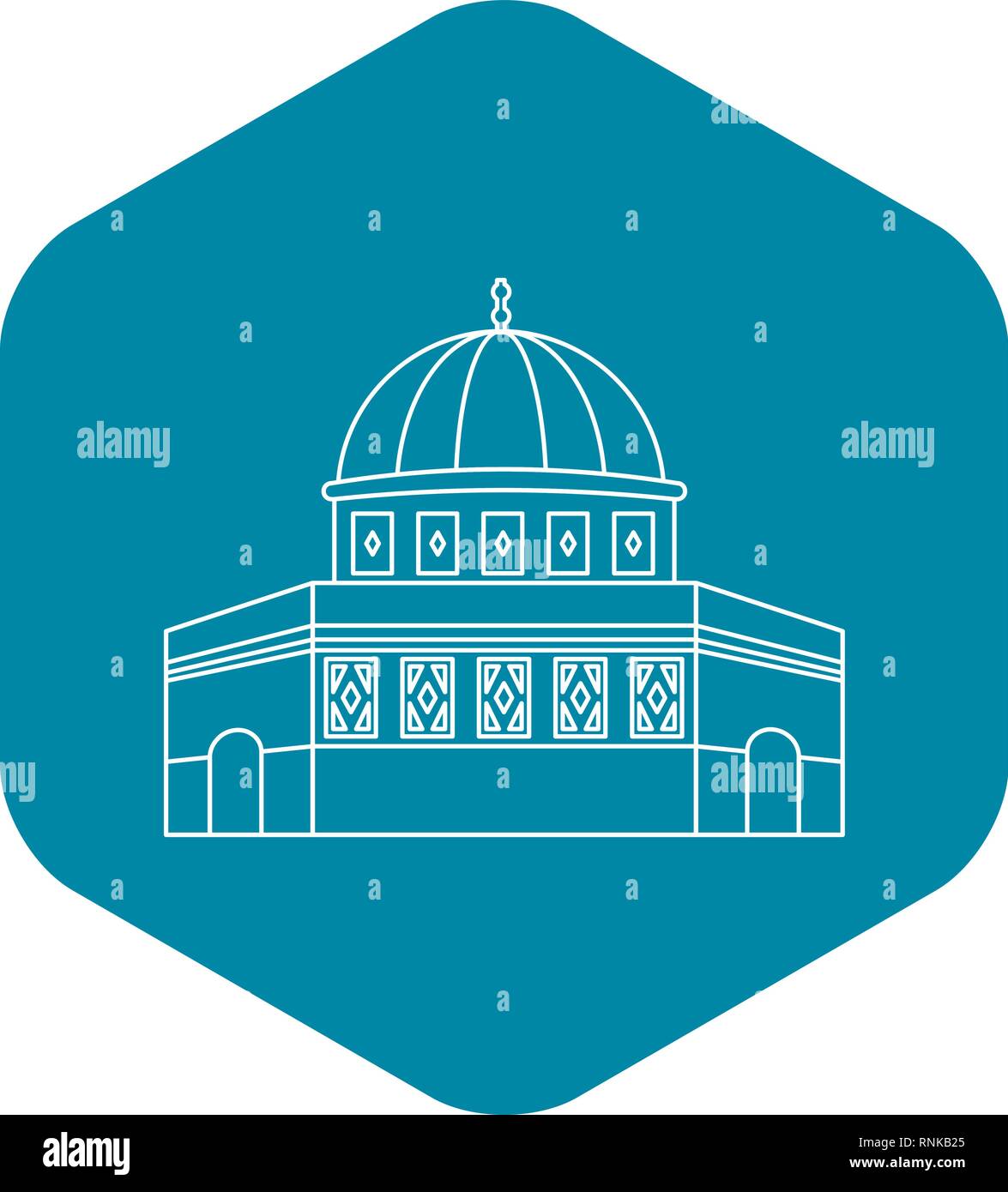 Jerusalem temple mount Stock Vector Images - Alamy