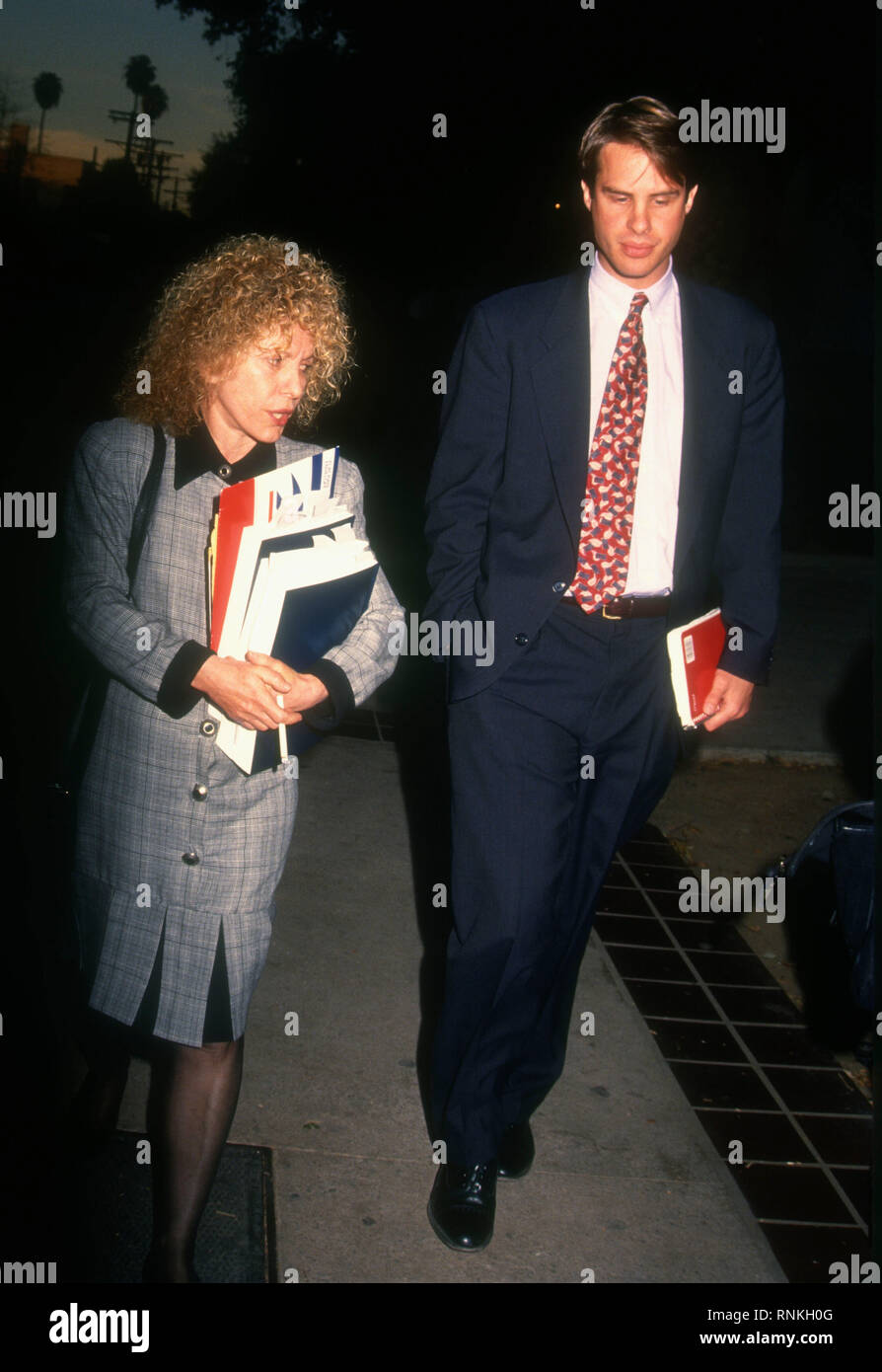 VAN NUYS, CA - JANUARY 10: Attorney Leslie Abramson and journalist ...