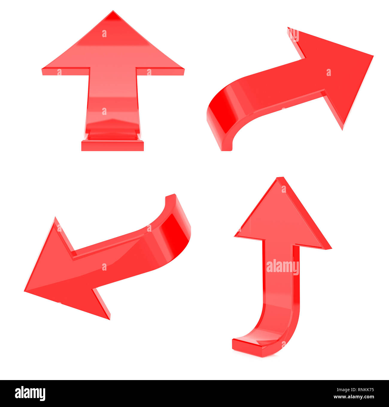 Red cursor Cut Out Stock Images & Pictures - Alamy