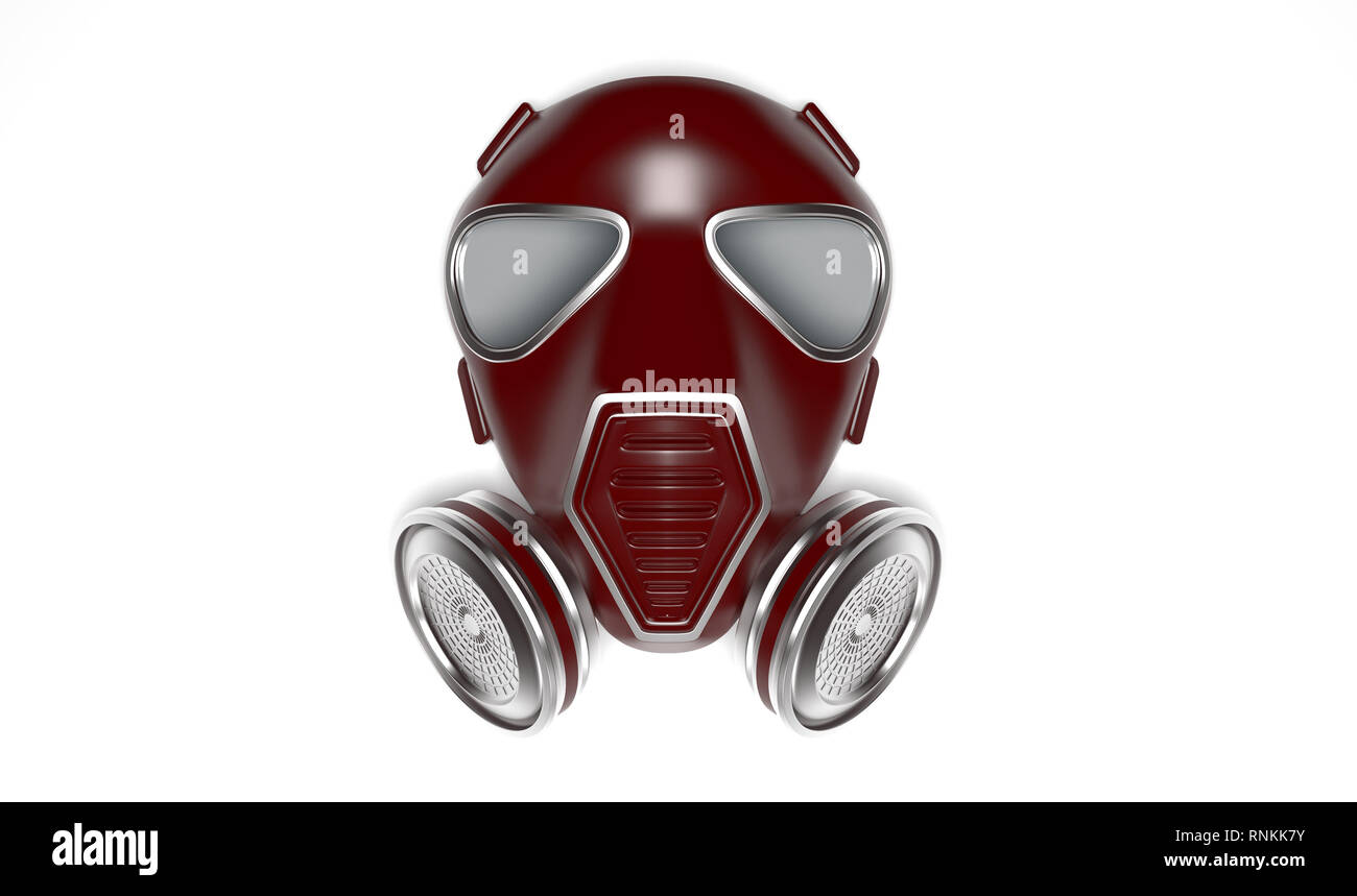 Gas Mask Vector Side View