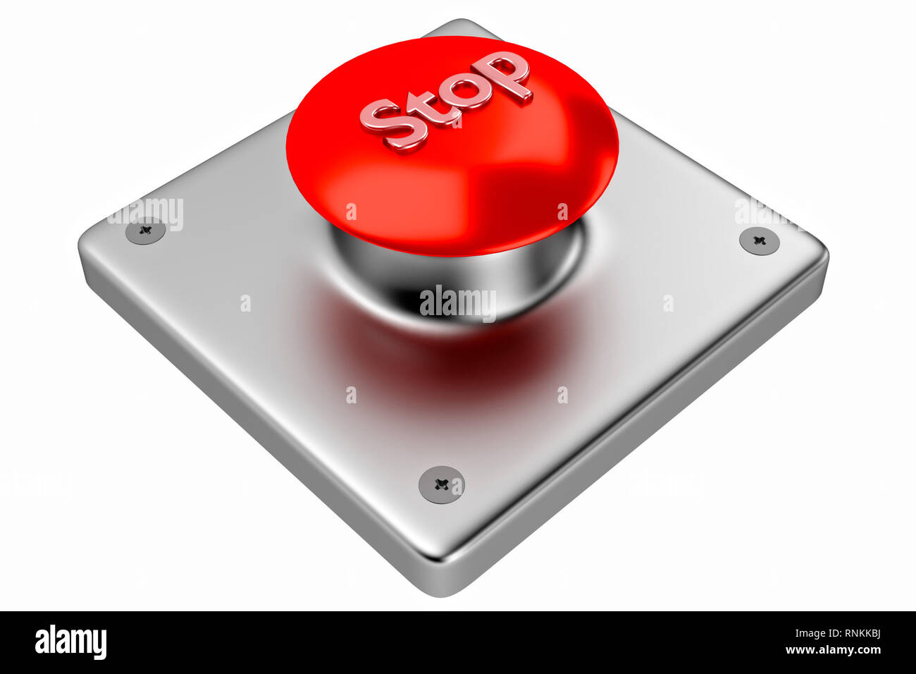 Stop button icon hi-res stock photography and images - Alamy