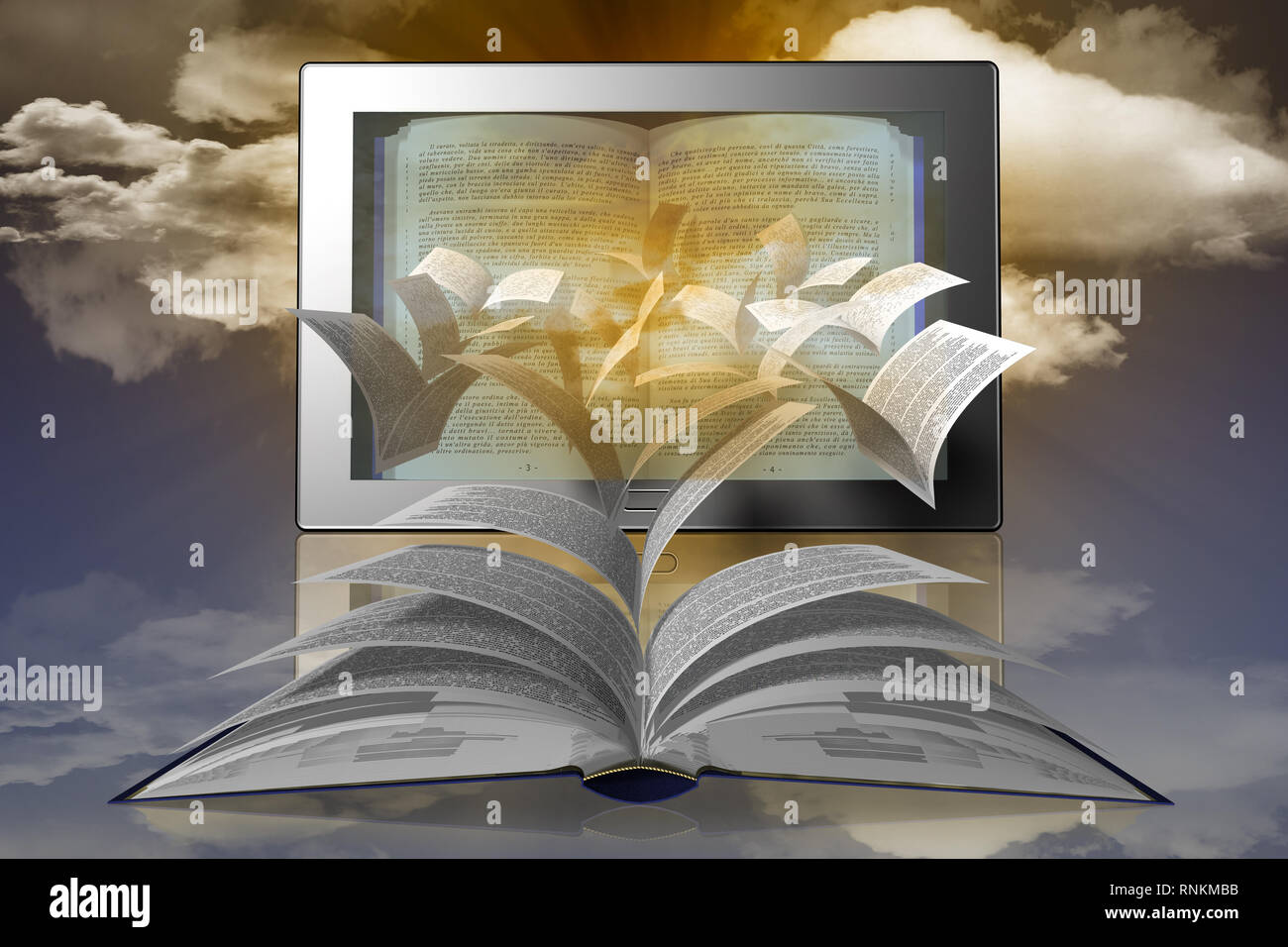 Digital e books hi-res stock photography and images - Alamy