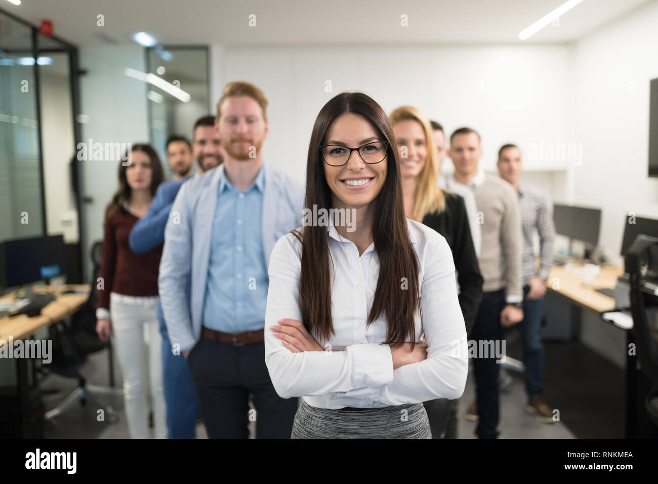 Women business leader hi-res stock photography and images - Alamy