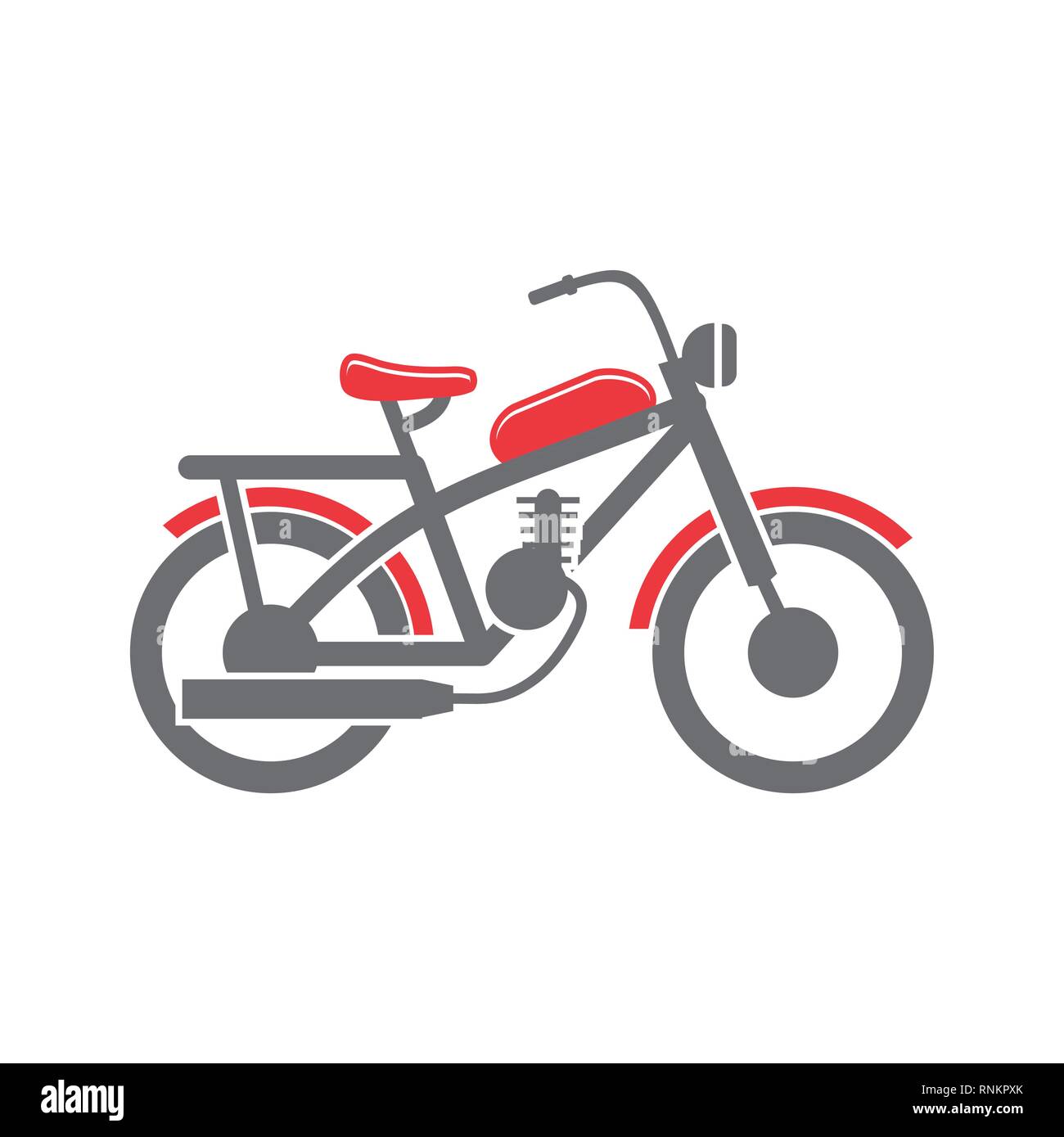 Motorcycle cross icon on white background for graphic and web design ...