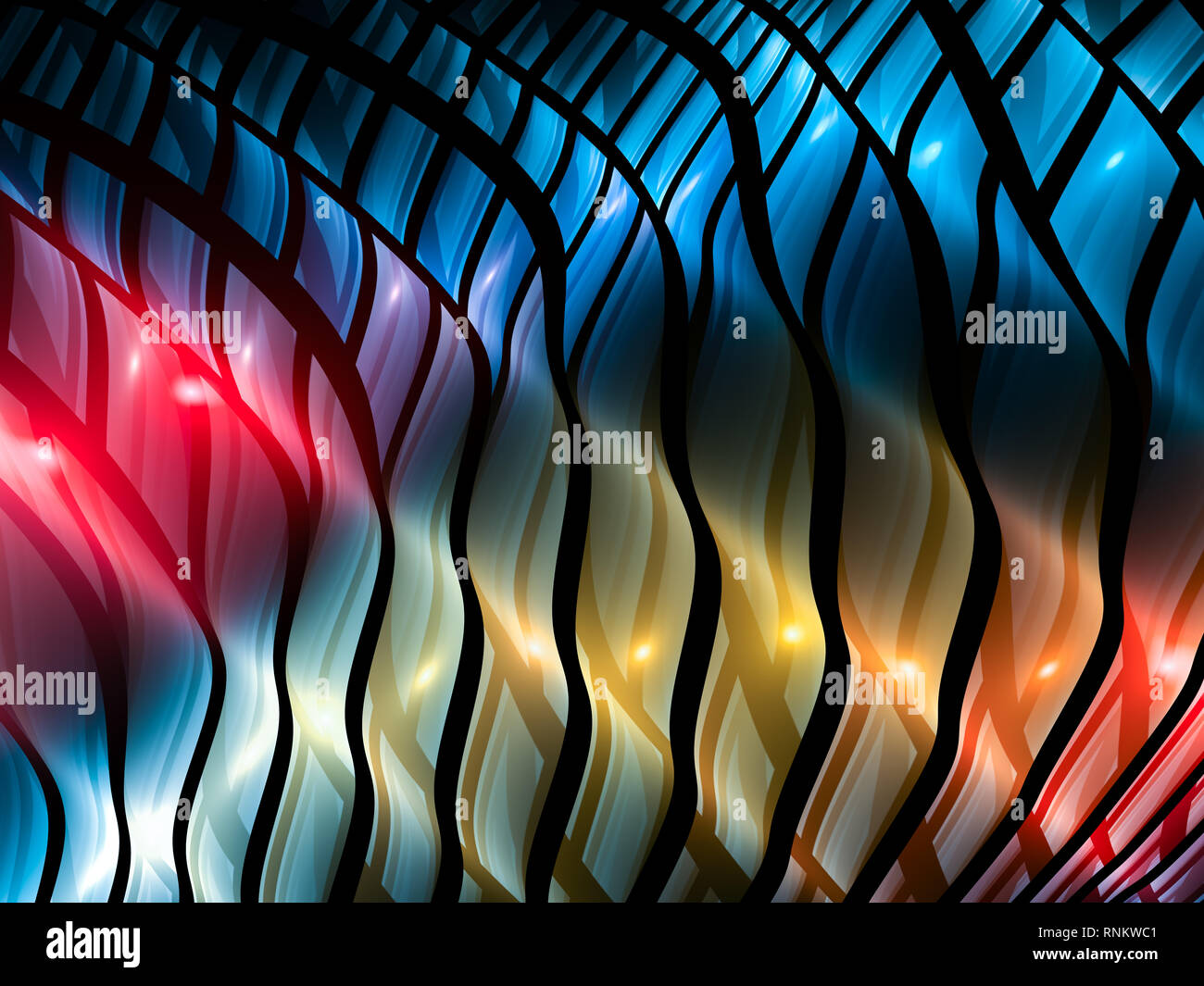 Dynamic stained glass window hi-res stock photography and images - Alamy