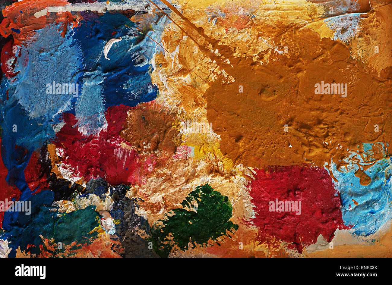 Artist pallet hi-res stock photography and images - Alamy