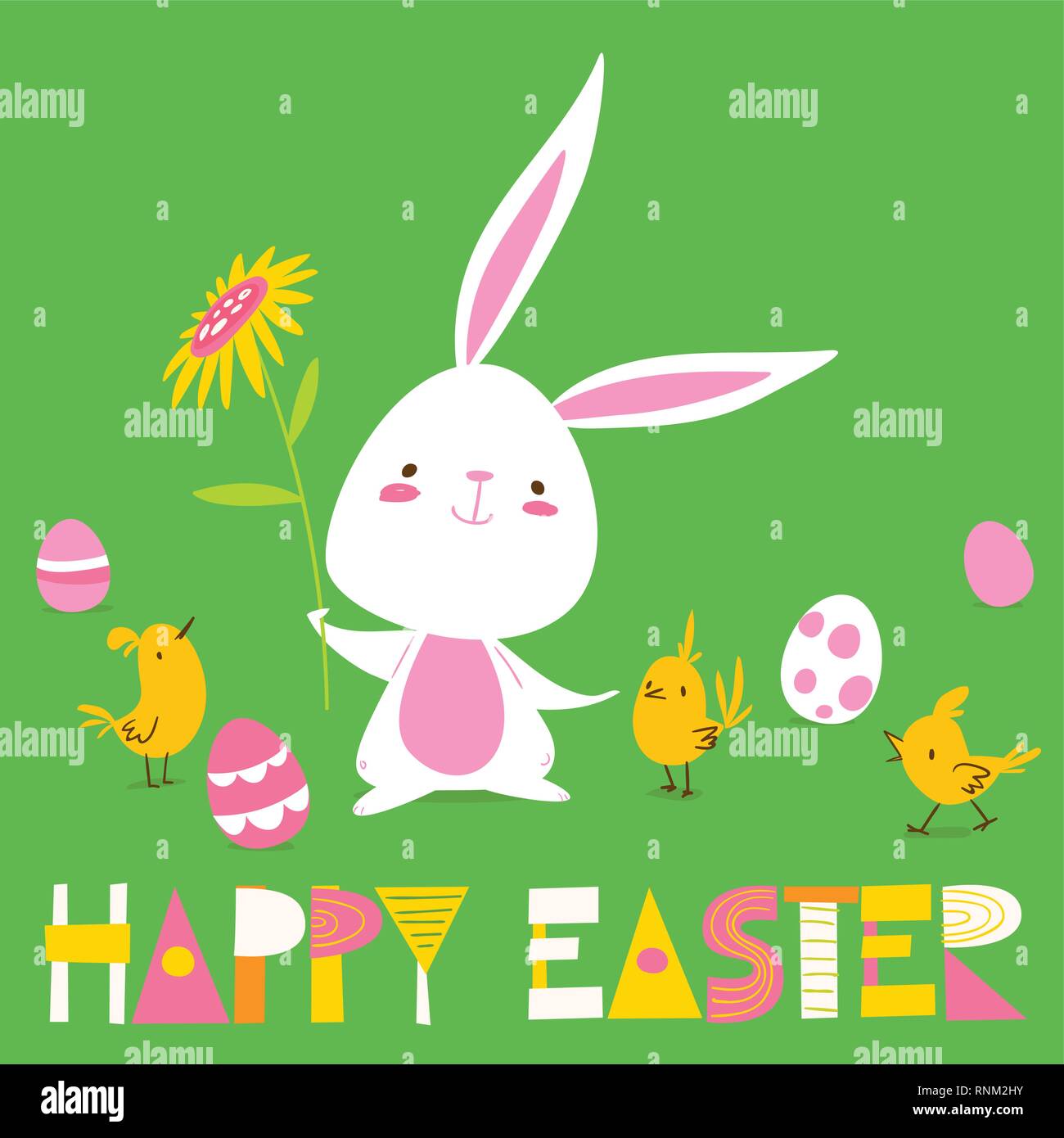 Baby chickens Stock Vector Images - Alamy