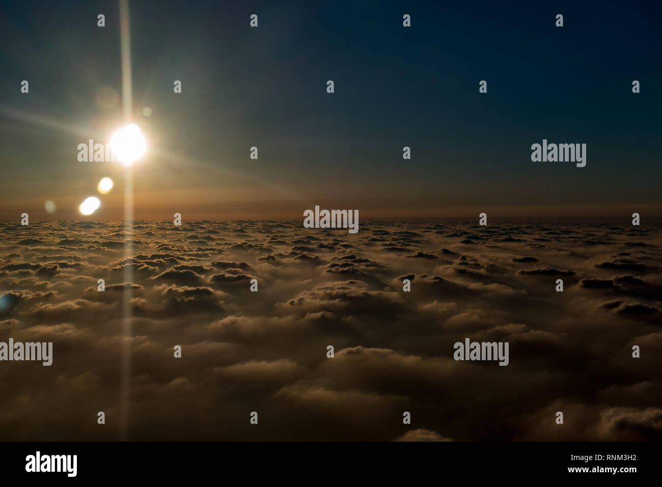 Sun above the clouds hi-res stock photography and images - Alamy