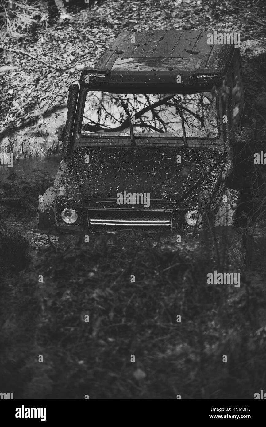 Ground obstacle Black and White Stock Photos & Images - Alamy