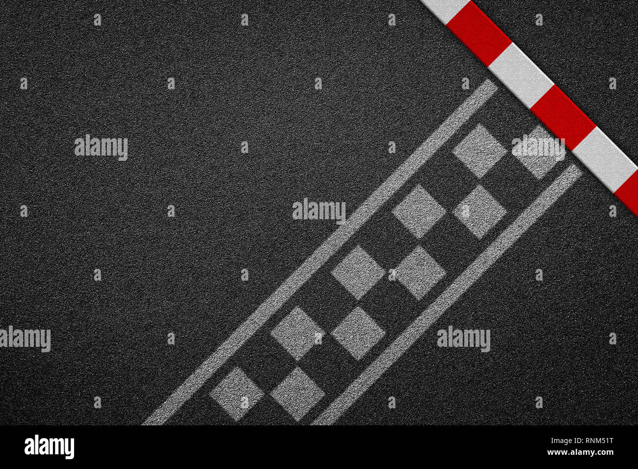 Finish line racing background top view Stock Photo - Alamy