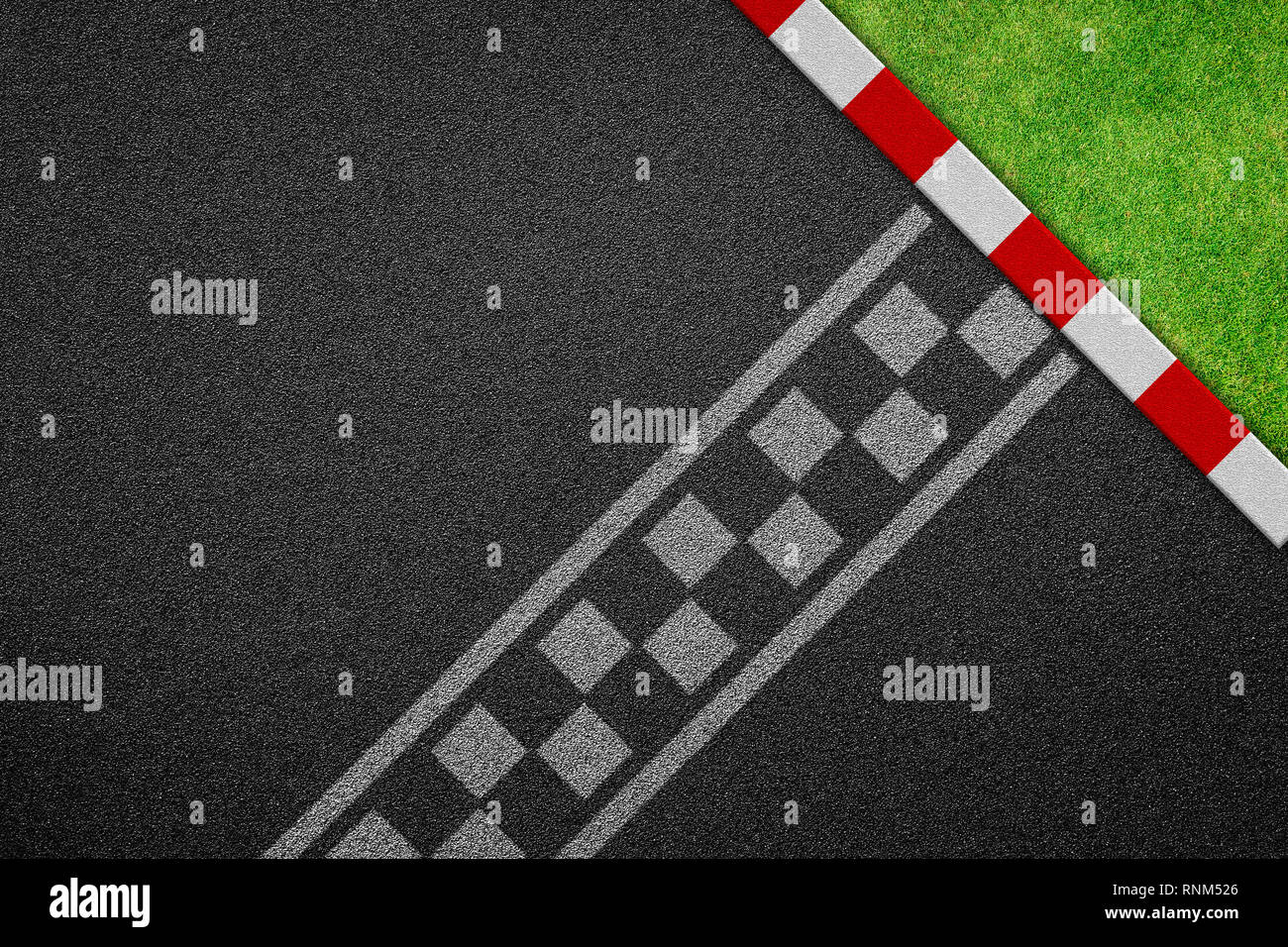 Finish line racing background top view Stock Photo - Alamy