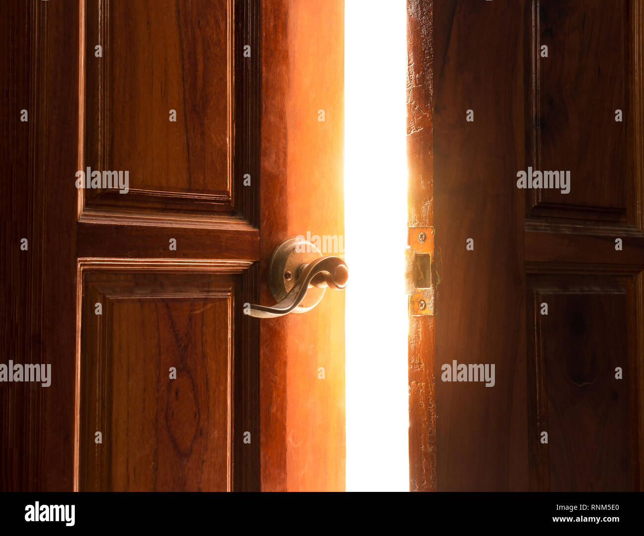 open door light Stock Photo - Alamy