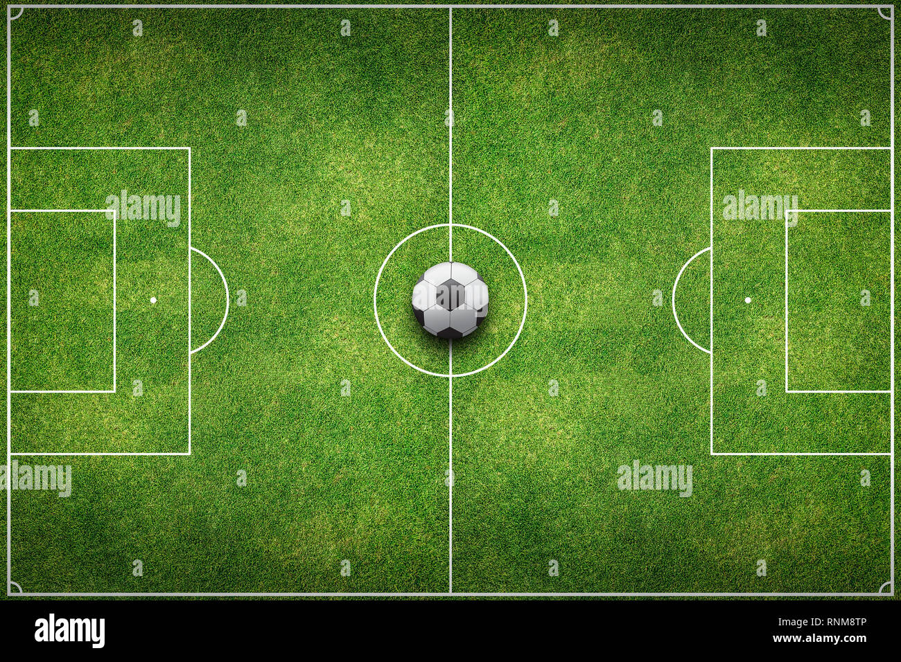 Green Football Stadium field Stock Photo - Alamy