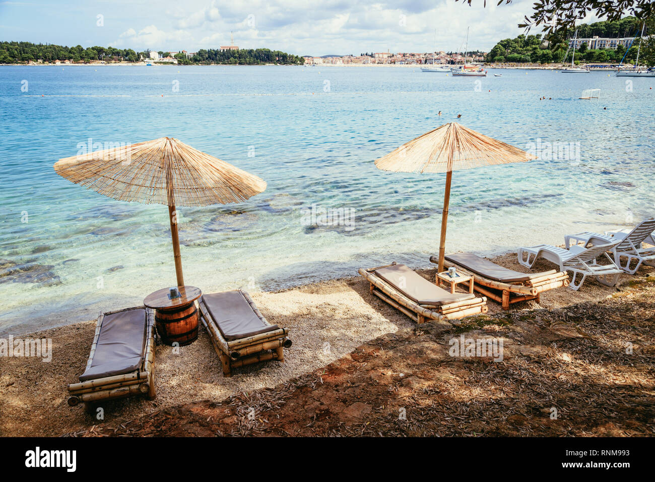 Lone bay beach croatia hi-res stock photography and images - Alamy