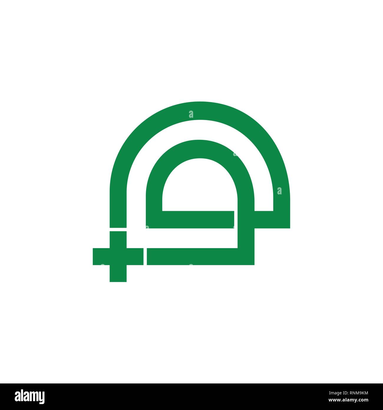 Medical building abstract Cut Out Stock Images & Pictures - Alamy