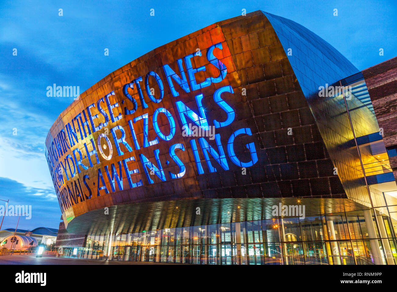 Millennium Centre, Cardiff Bay, Wales, UK Stock Photo - Alamy