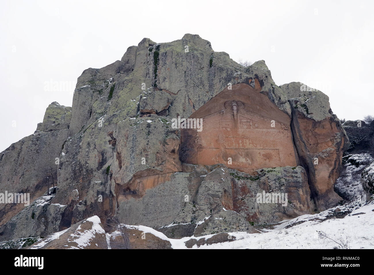 Anatolia's mysterious ancient Phrygians once inhabited this rock-hewn ...
