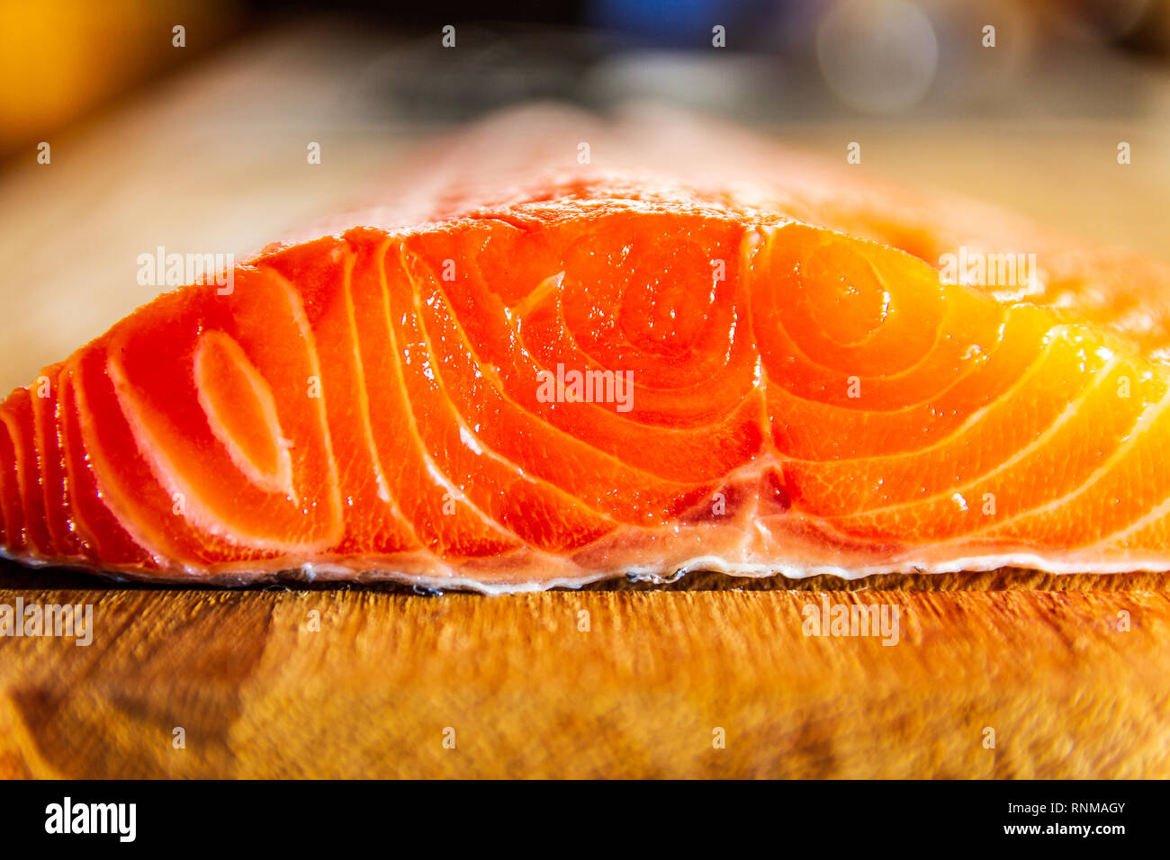 Raw atlantic salmon fillet hi-res stock photography and images - Alamy