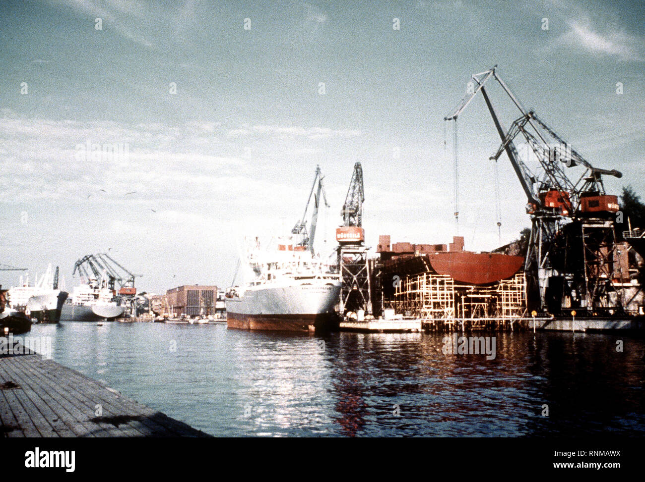 Soviet ship building facility hi-res stock photography and images - Alamy