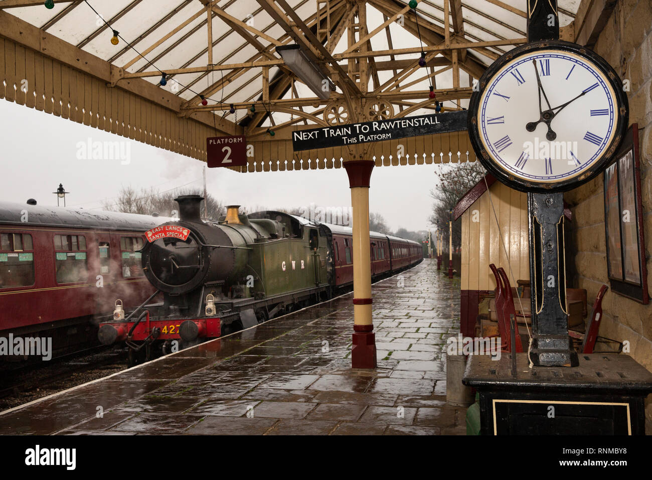 East lancashire railway ramsbottom lancashire uk hi-res stock ...