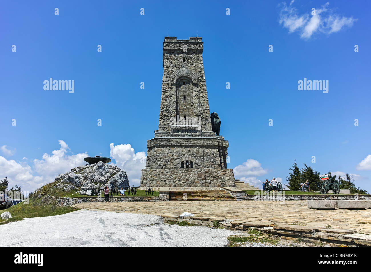 SHIPKA, BULGARIA - JULY 6, 2018: National Monument to Liberty Shipka ...