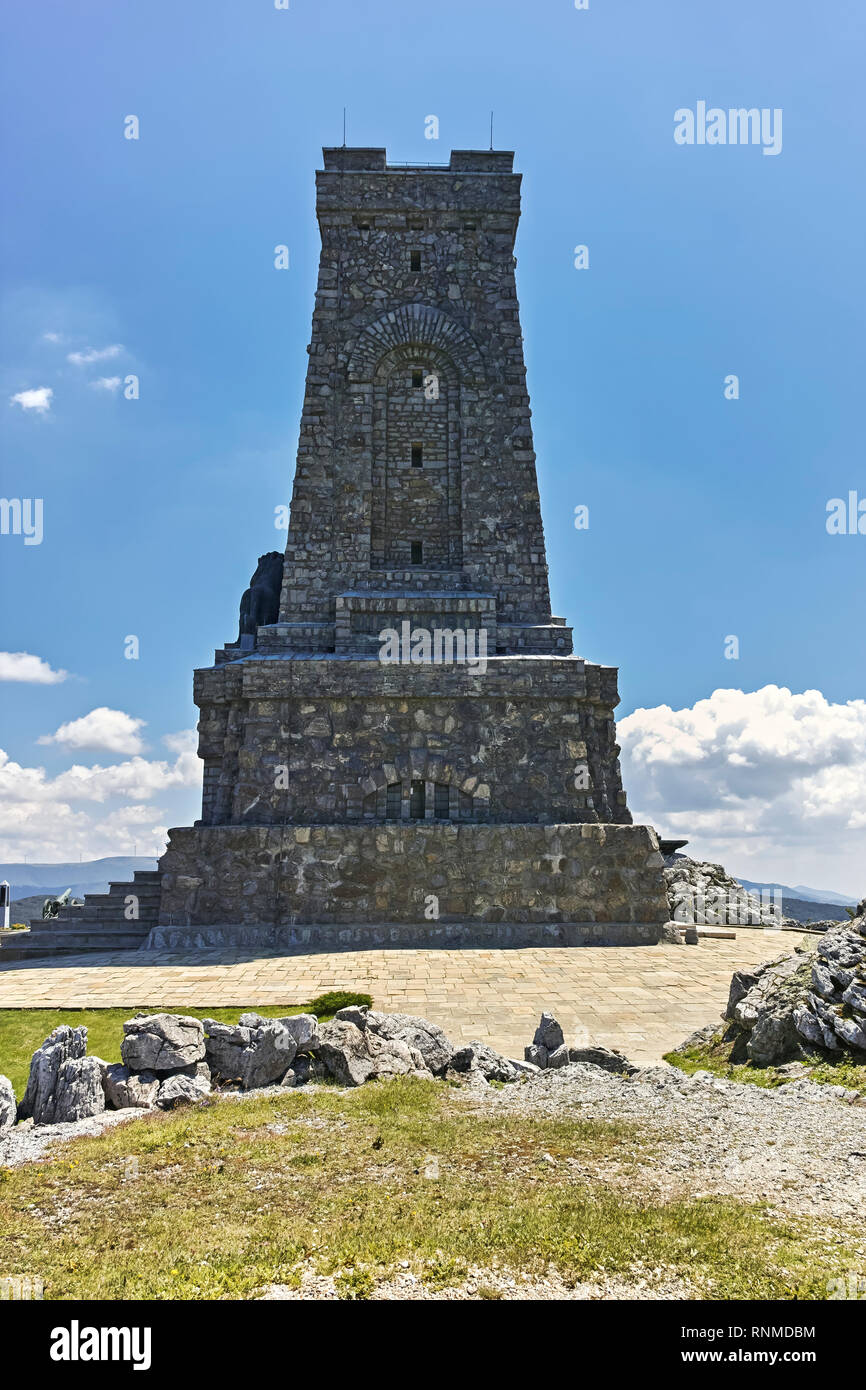 SHIPKA, BULGARIA - JULY 6, 2018: National Monument to Liberty Shipka ...