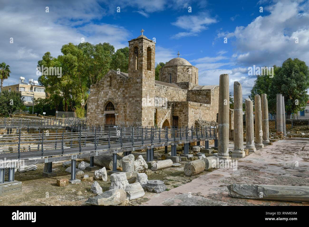 Early Christian Church, Agia Kyriaki Chrysopolitissa, Old Paphos ...