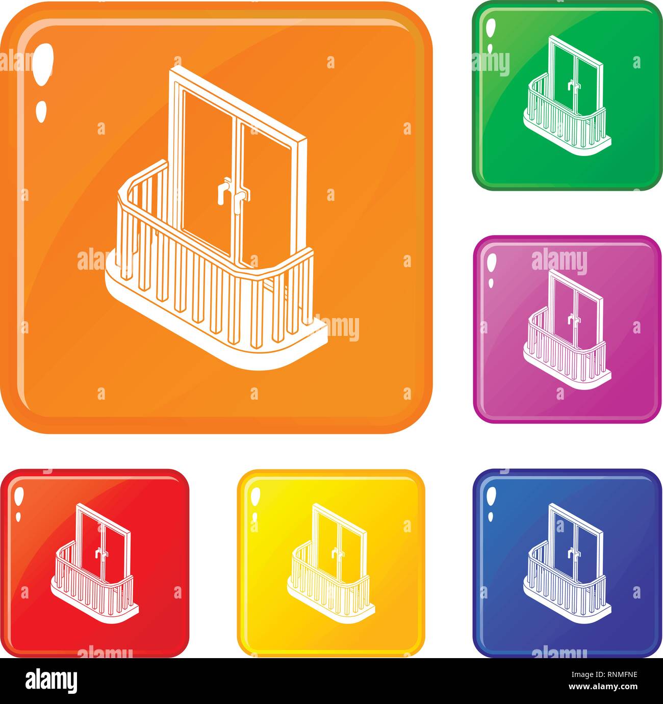 Roof deck view Stock Vector Images - Alamy