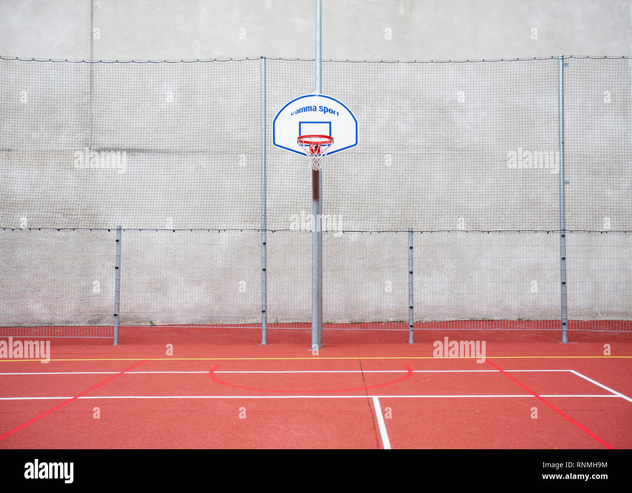 Basketball hoop without net hi-res stock photography and images - Alamy