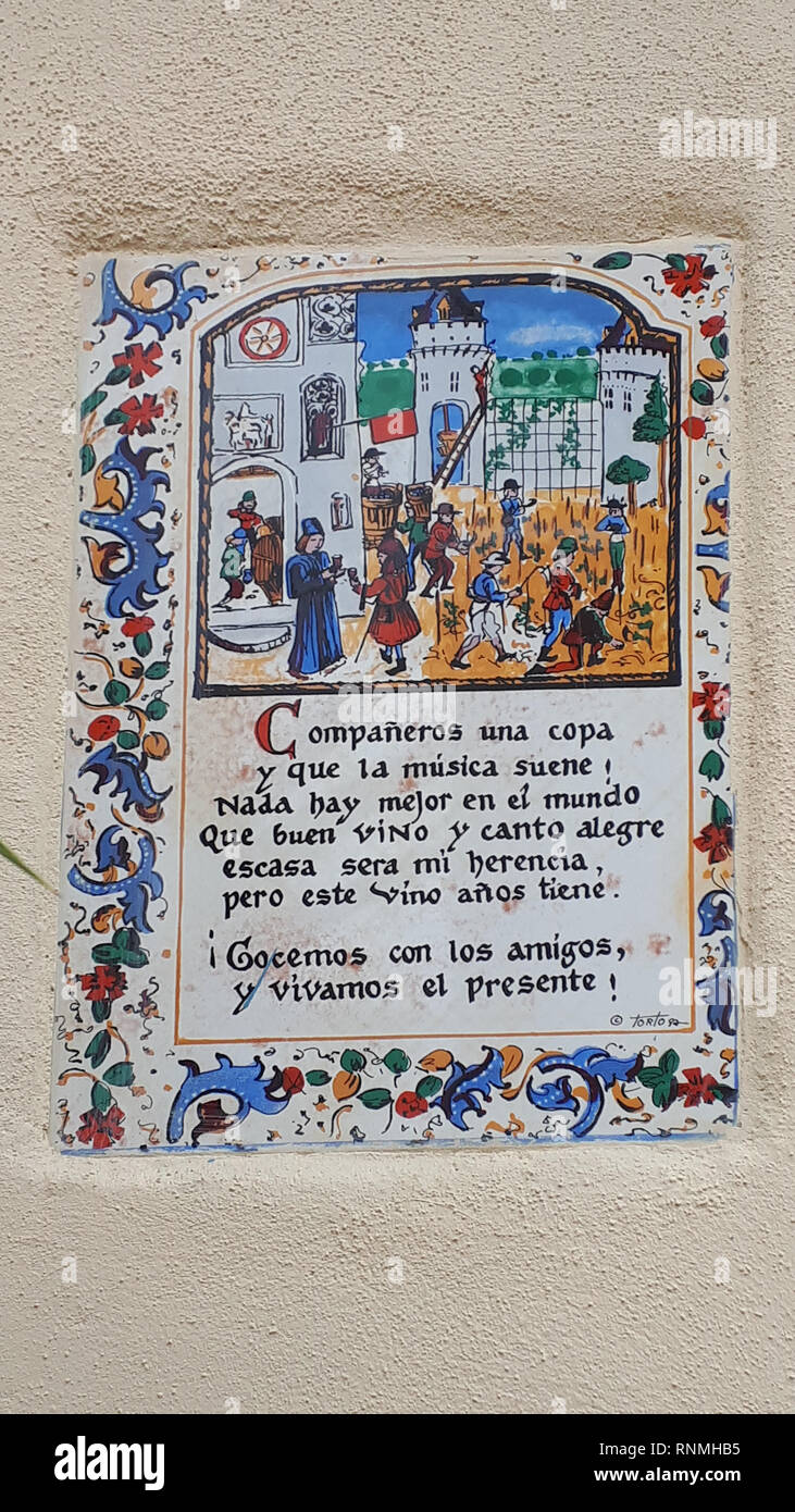 sign on beach hut cafe in the edge of the promenade near the castle in ...