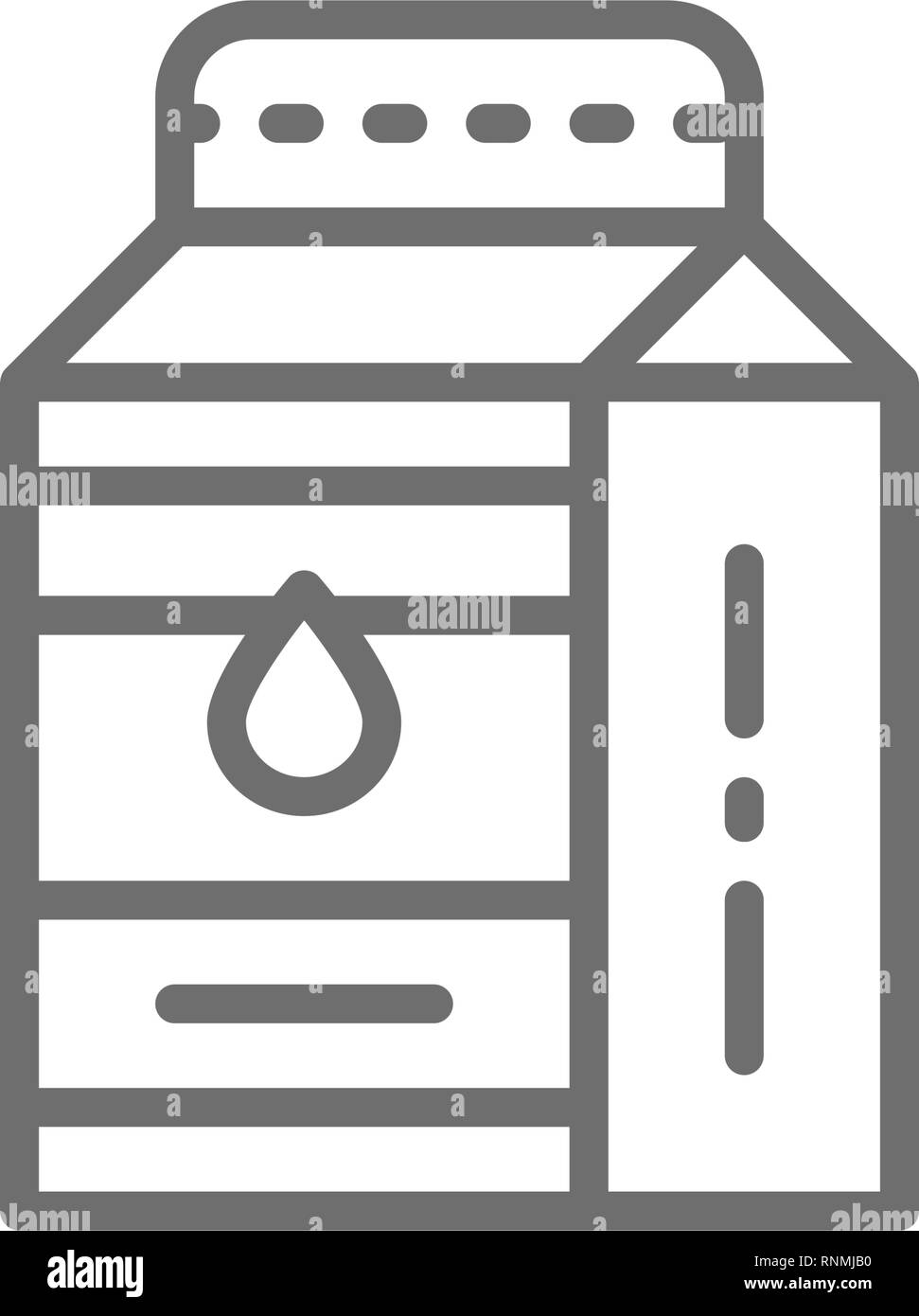 Kefir milk product dairy Stock Vector Images - Alamy