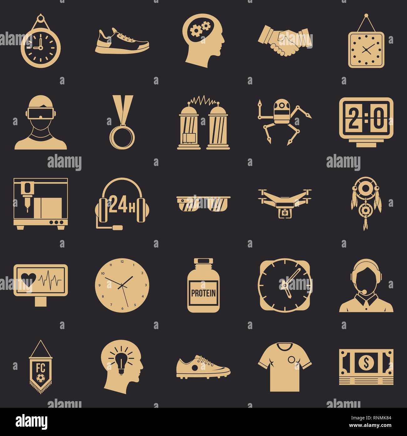 Digital ticker Stock Vector Images - Alamy