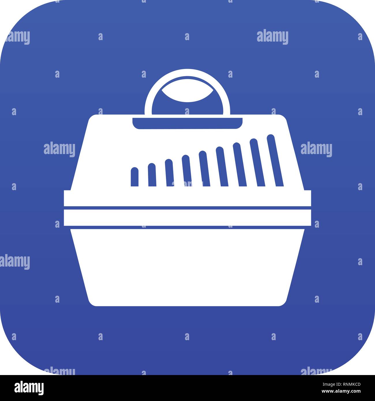 Blue plastic cage Stock Vector Images - Alamy