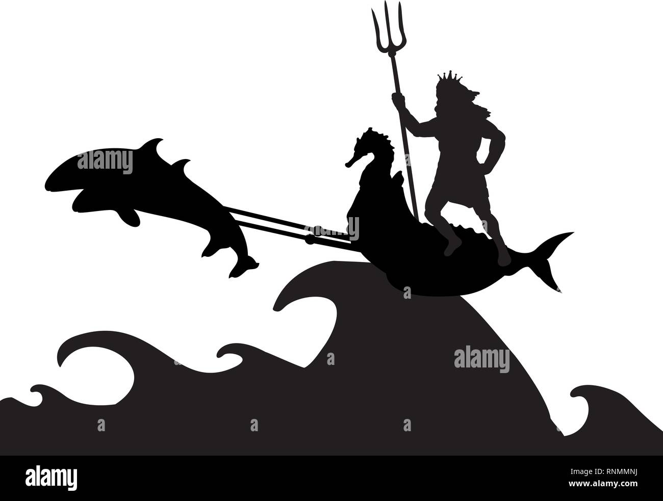 Poseidon Symbol Delphin