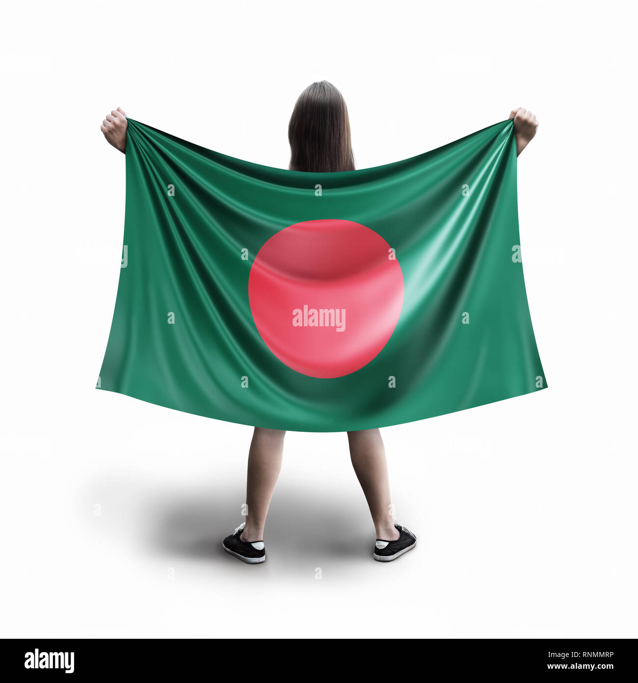 Women and flag Stock Photo - Alamy