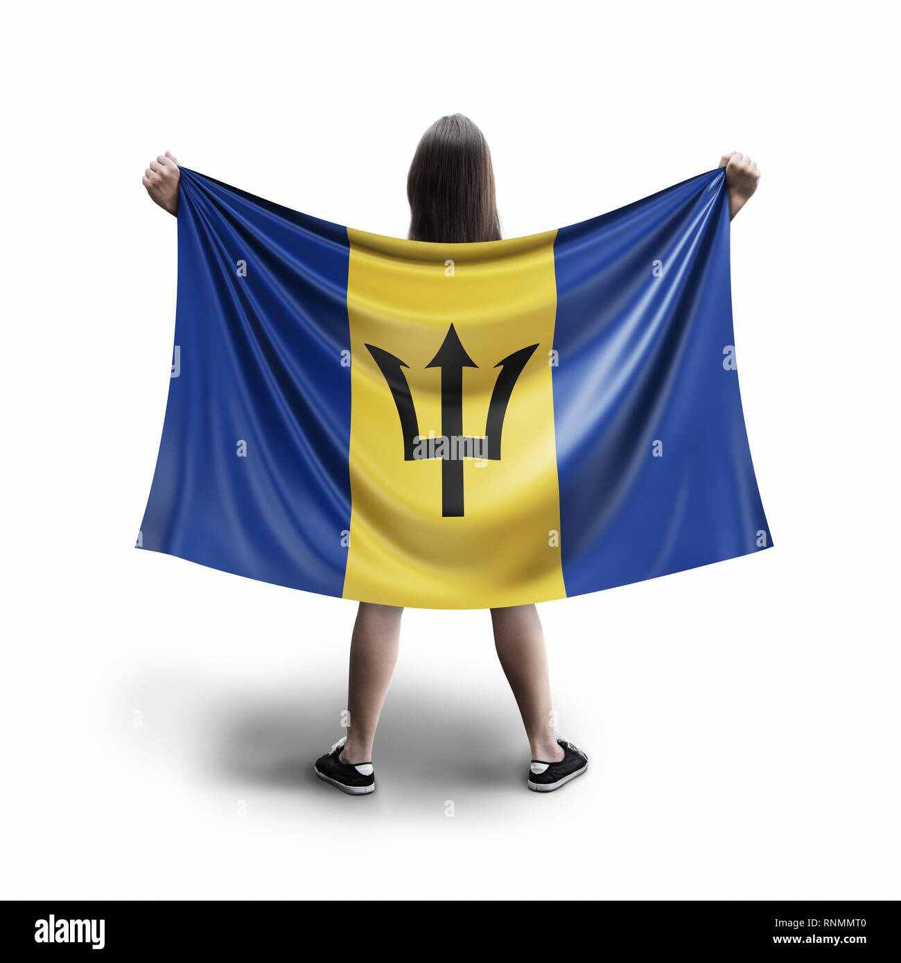 Women and flag Stock Photo - Alamy