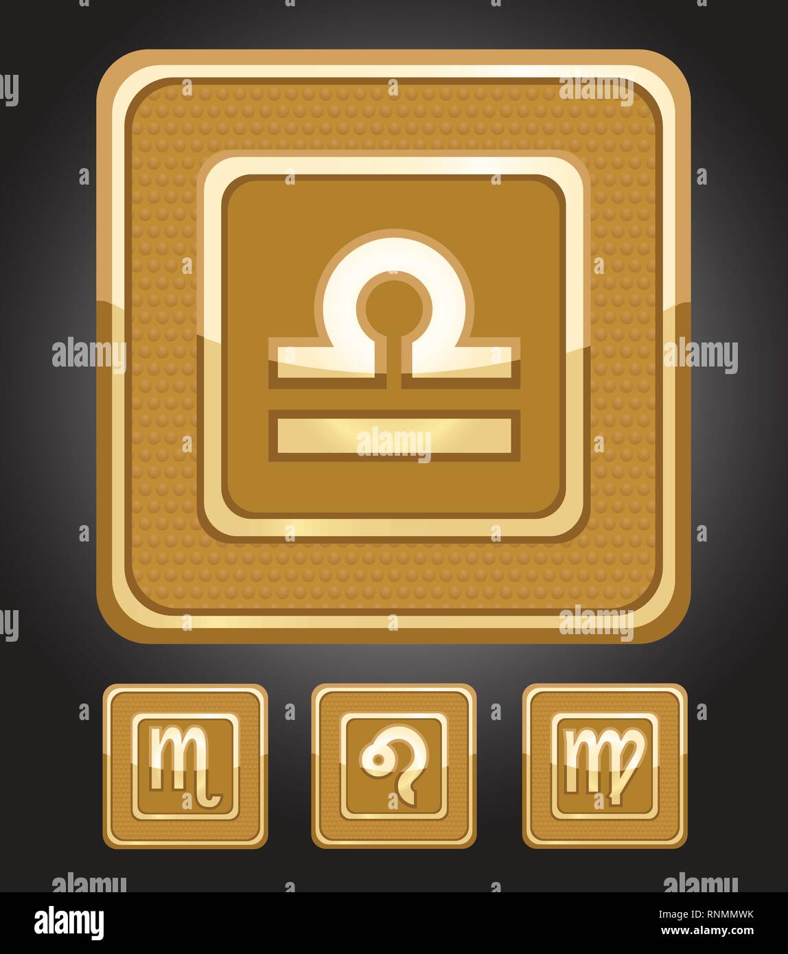 Zodiac signs - Libra, Leo, Virgo, Scorpio Stock Vector Image & Art - Alamy