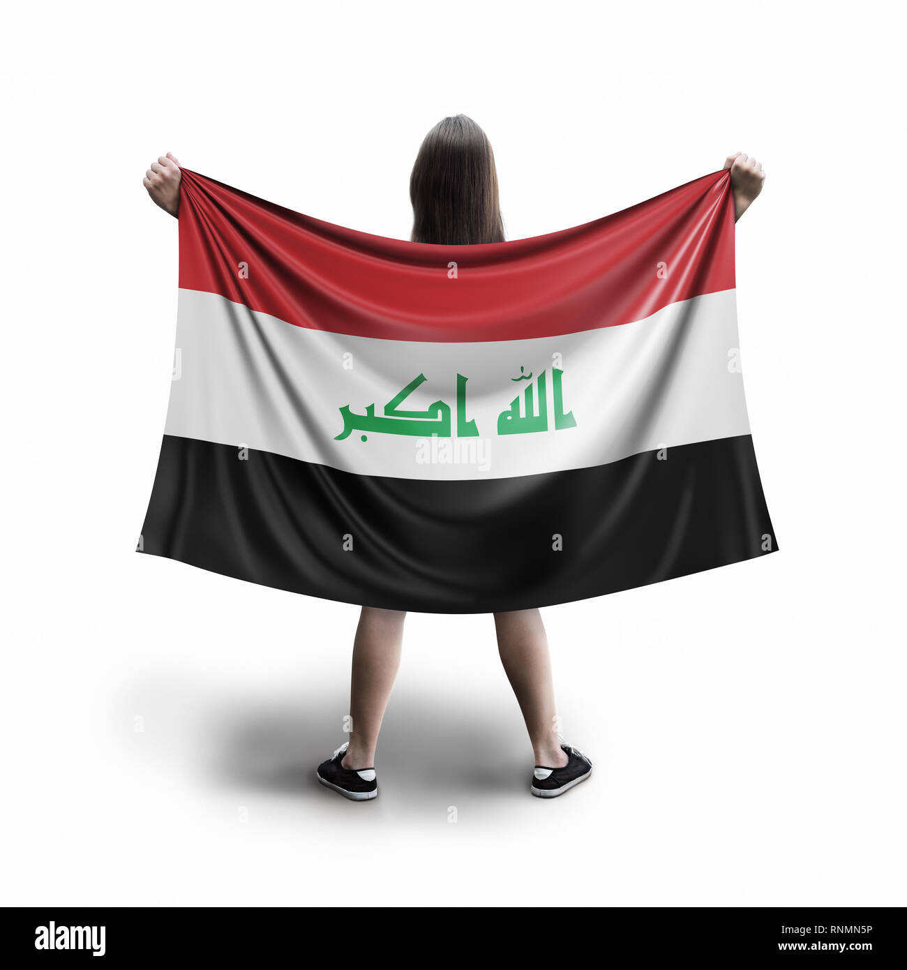 Women and flag Stock Photo - Alamy
