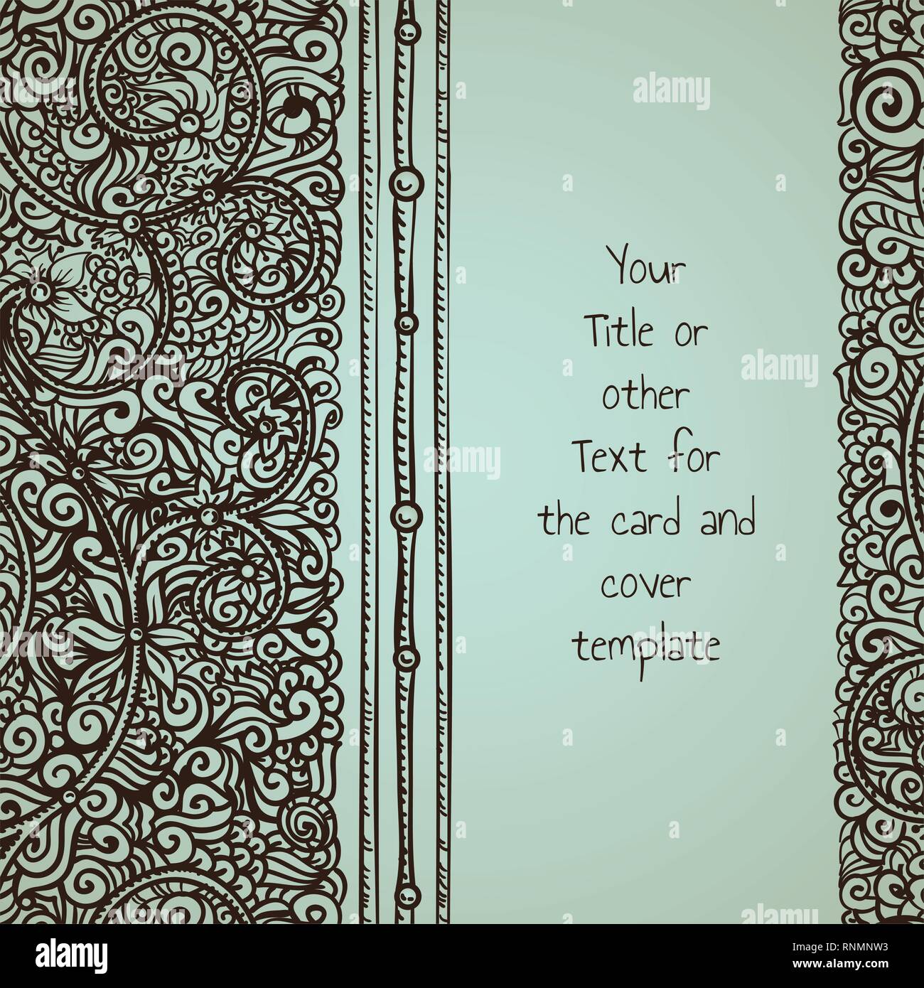 antique style card cover Stock Vector Image & Art - Alamy