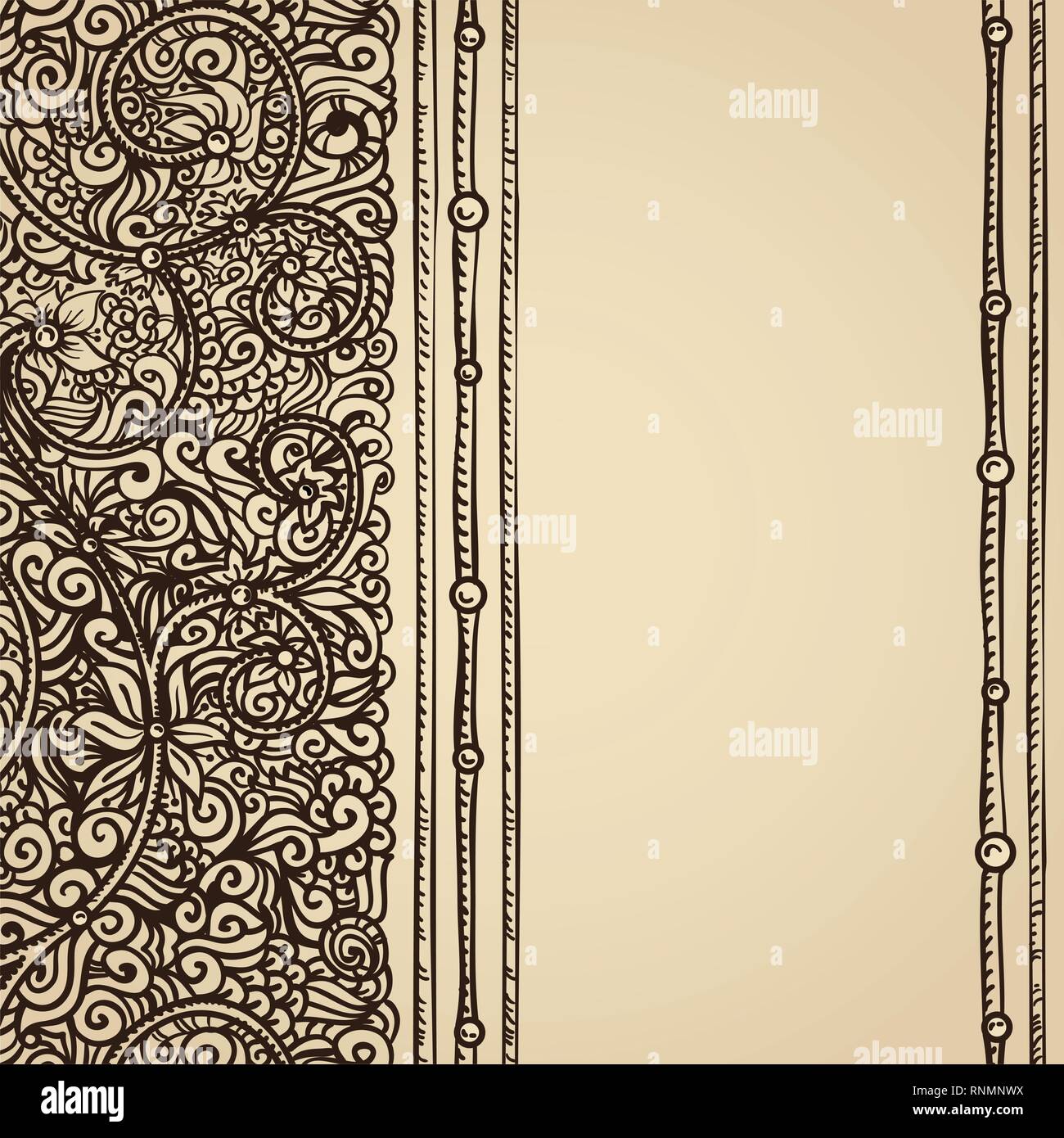 antique style card cover Stock Vector Image & Art - Alamy