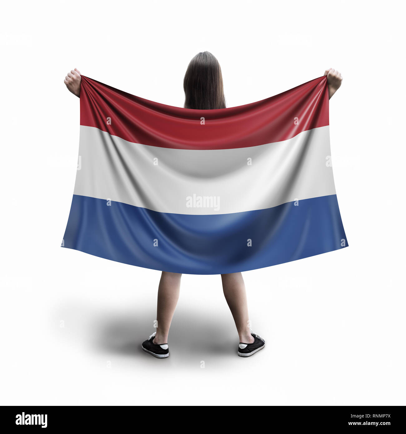 Women and flag Stock Photo - Alamy