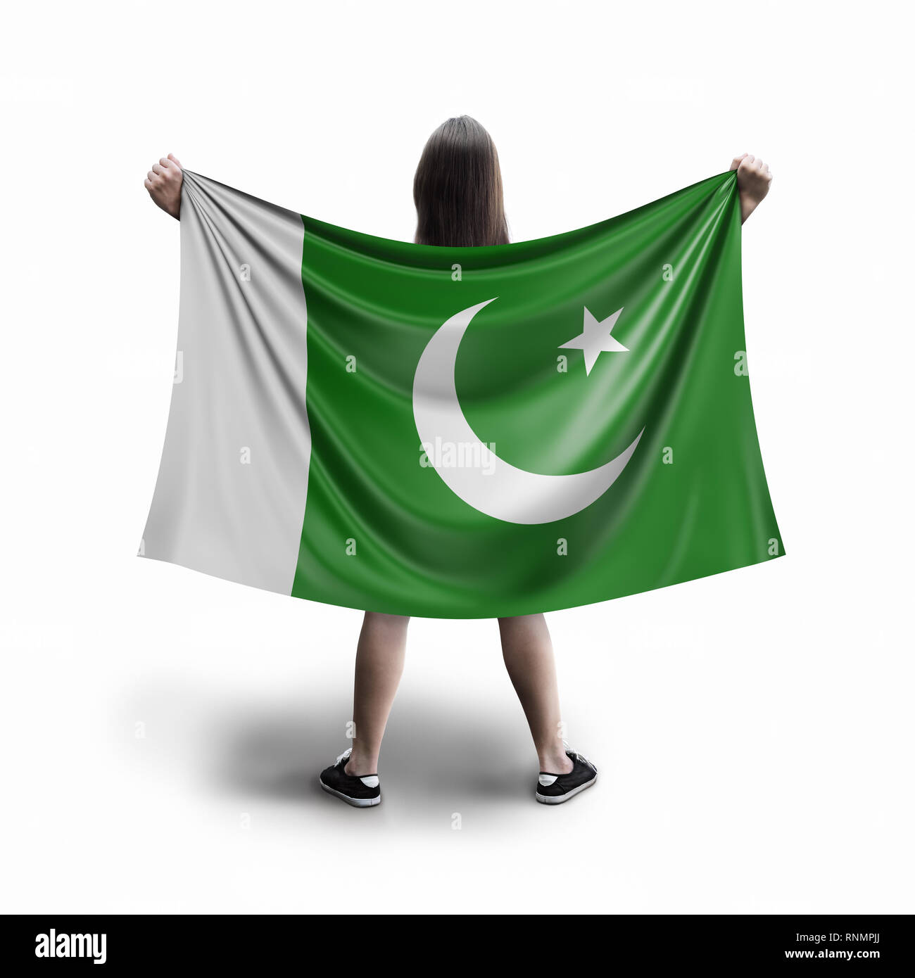 3d Pakistan Flag Cut Out Stock Images And Pictures Alamy